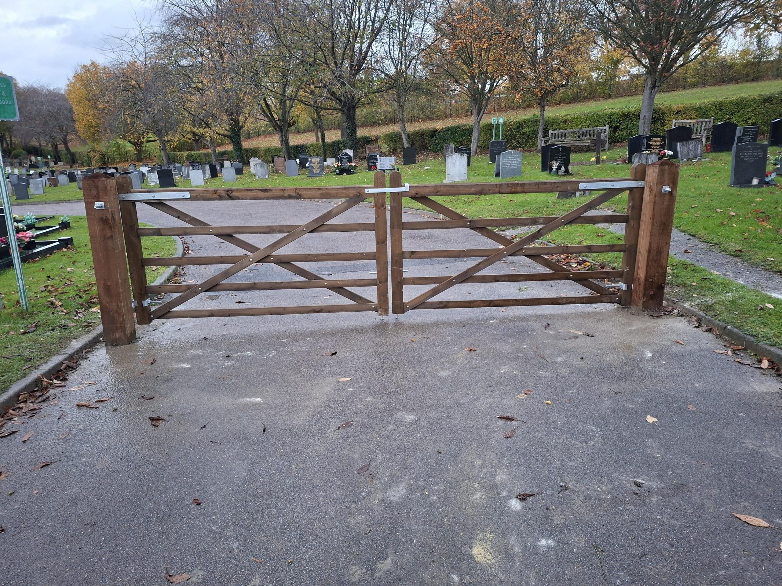 pair of field gates | Jarrett Fencing